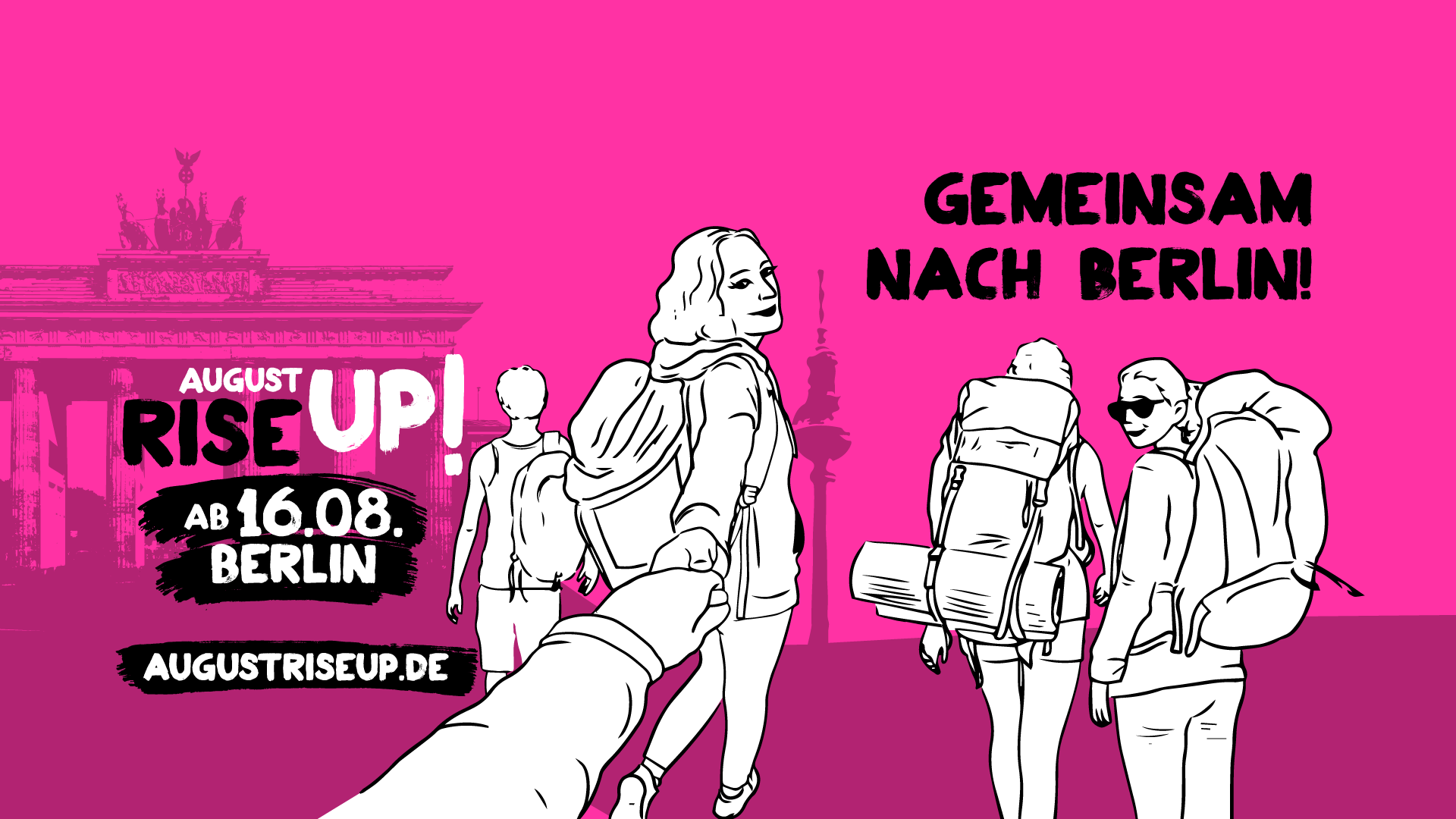 Kommst du mit dem Rad nach Berlin? - August RiseUp